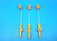 China Disposable Surgical Suction Connecting Tube PVC Yellow Transparent 4KG Strength CE for sale