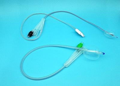 China Medical Silicone Foley Catheter 2 Way 6-26 Fr Balloon Catheter CE ISO for sale