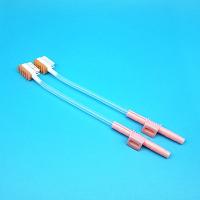 China EO Sterilization Oral Suction Sponges Swabs With Toothbrush for sale
