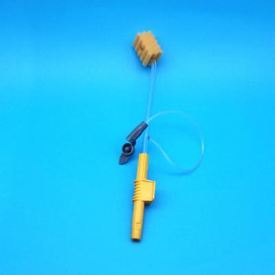 China Medical Oral Care Disposable Sputum Suction Tube CE ISO 25-35kg/m3 Sponge for sale