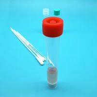 China ISO13485 3ml Virus Sampling Tube with Flocked Swab for DNA RNA Collection for sale