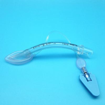 China Medical Grade PVC Laryngeal Mask Airway Intubation 7 Sizes 4-40ml Cuff for sale