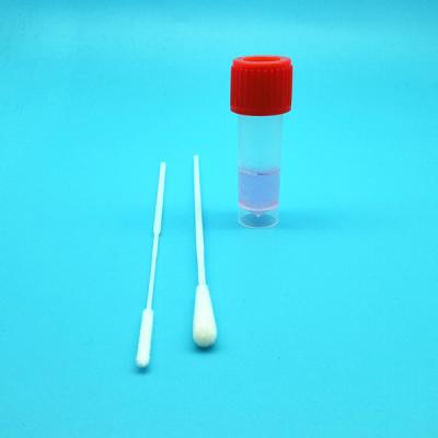 China Lycome VTM Viral Transport Media Tube 3ml with Flocked Swab Sample Collection Kit for sale