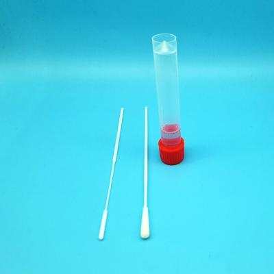 China Disposable VTM Test Kit 10ml Viral Transport Tube with Flocked Swab for sale