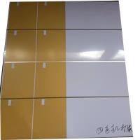 China Customized 6 Color Printed Tinplate Steel Sheet  Rectangular Shape 2.8/2.8 for sale