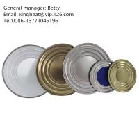 China Lacquered Tinplate With Gold White Transparent Lacuqer For Food Can Or Chemical Inside for sale