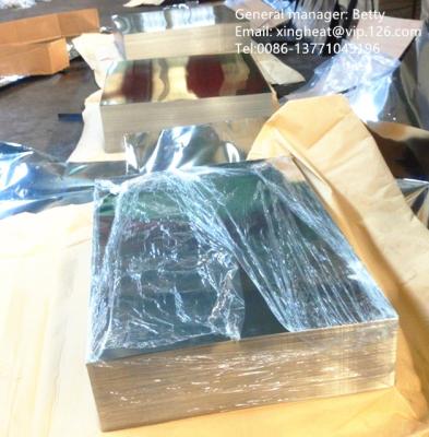 China Gold Vanish Lacquered Tinplate Colored  600mm-986mm Width For Food Packages / Chemical Cans for sale