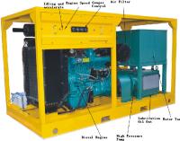 China Diesel Industrial High Pressure Washers Heavy Duty Jet Cleaning Machine for sale