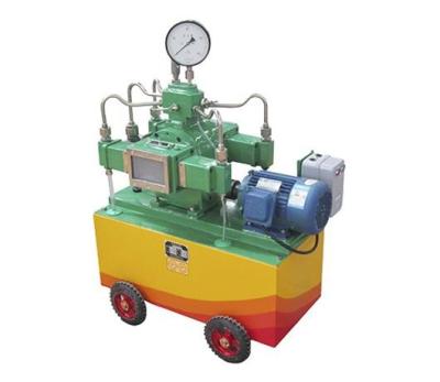 China 1.1kw 40MPa Electric Hydro Test Pump For Tubes Water Pressure Pump Tester for sale