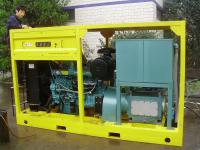 China 600bar 75kw Trolley High Pressure Cleaner Washer Engine Power Pressure Cleaning for sale