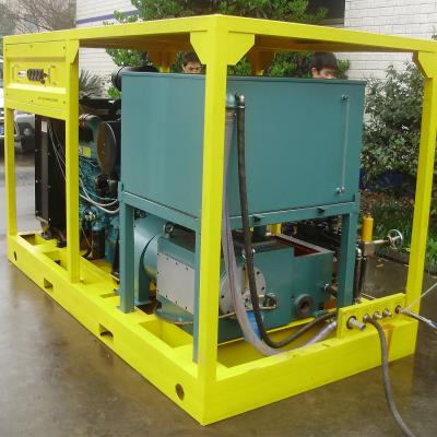 China 90kw 1500bar Hydro Blasting Equipment Industrial Water Blasting Machine for sale