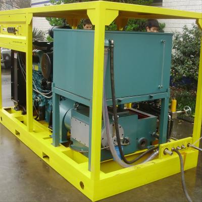 China 20000psi High Pressure Pump Unit Water Jetting Unit Sea Water Lift Pump Offshore for sale