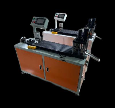 China 220V Filter Aluminum Profile External Frame Corner Code Plug-in Automatic Cutting Machine 1.5-2.5KW 200kg Industrial Equipment for sale