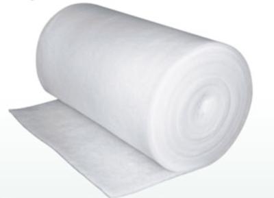 China Primary Filter Media Polyester Fiber 100gsm Corrosion Resistant Weak Acid Base for sale