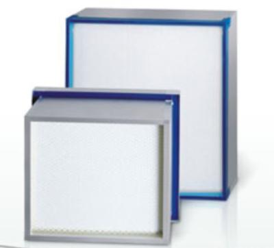 China Small Size Gel Seal HEPA Filter ULPA Filter 610mm Large Filter Area Long Life Span for sale