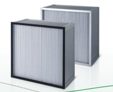 China High Dust Capture Capacity Deep-Pleat HEPA Filter for Air Conditioning Systems 0.3 Micron for sale