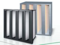 China Medium Efficiency Combined Filter / HEPA Com Bined Filter Extendible Filtration Area for sale