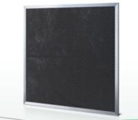 China Galvanized Steel Activated Carbon Plank Air Filter Frame 24x24x1 Reusable Grid for sale