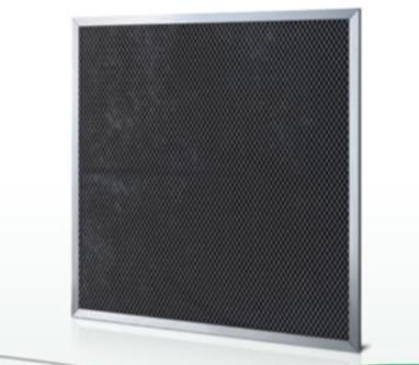 China Galvanized Steel Activated Carbon Plank Air Filter Frame 24x24x1 Reusable Grid for sale