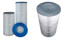 China Dust Filter Cartridge 130°C 300°C Polyurethane Nonwoven Fabric for Industrial Dust Collection for sale