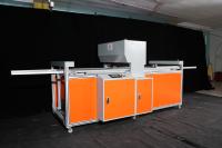 China 1.8KW Oil Pressure Driven Air Filter Making Machine | 3000×1370×1750mm HVAC Manufacturing Equipment for sale