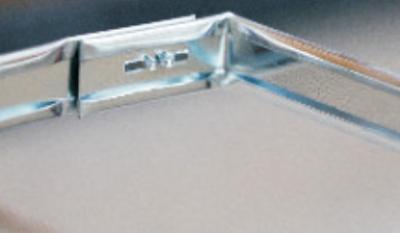 China 50mm Air Filter Holding Frame - Galvanized Steel Bag Filter Pocket Holder with 80℃ Temperature Rating for sale