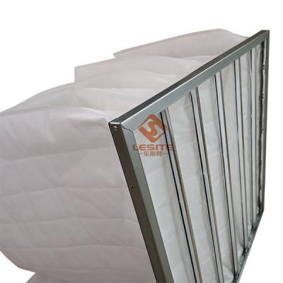 China G4 M6 Synthetic Fiber Nonwoven Bag Air Filter 592x592x600mm for Gas Turbines and Turbo Machines for sale
