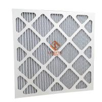 China Commercial G3 G4 MERV 8 HVAC Pleated Air Filter - 1