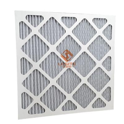 China Commercial G3 G4 MERV 8 HVAC Pleated Air Filter - 1