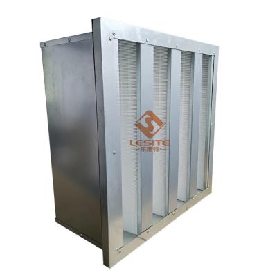 China Rigid Galvanized Steel MERV 9 Air Purifier Filter 110 Pa Initial Resistance 80°C Max Temperature for sale