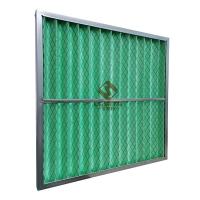 China F8 Secondary Air Conditioning HEPA Filter 592x592x46mm with Aluminum Frame and 2600 m³/h Air Flow for sale