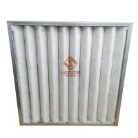 China Washable HVAC G4 Air Filter with Galvanized Grid - 2 inch and 4 inch Depths, 93°C Max Temperature for sale