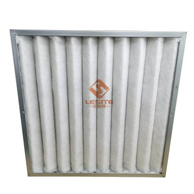 China Washable HVAC G4 Air Filter with Galvanized Grid - 2 inch and 4 inch Depths, 93°C Max Temperature for sale