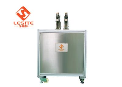 China Double End Inner Frame Binding 6.5-7pa Air Filter Manufacturing Machine 700×380×800mm 122kg for sale