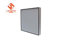 China Aluminum HEPA Panel Filter 592x592x46mm with 50Pa Resistance for Air Conditioning Systems for sale