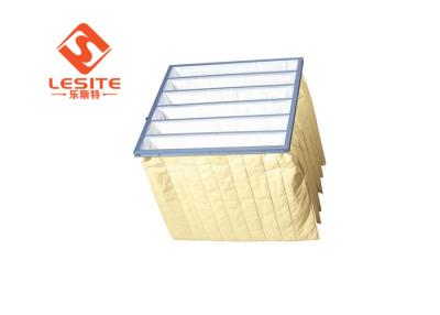 China F9 Bag Filter 0.1 Micron Air Filter with 80°C Temperature Rating for HVAC Systems for sale
