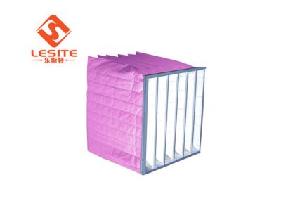 China High Permeability 99.97% Pocket Bag Filter with 80°C Max Temperature and 21-46mm Thickness Options for sale
