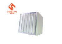 China F9 Aluminum Bag Filter 99.97% Efficiency Synthetic Fiber Air Filter for HVAC Systems 80°C Max Temperature for sale