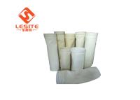 China 400 Micron Acrylic Dust Extractor Filter Bag for Plastics Industry - 130°C Continuous Temperature, 550g Weight for sale