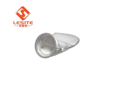 China CE Certified 2mm Dust Filter Bags for Cement Plants - 550g Weight, 130°C Continuous Temperature, 40 L/dm².min Air Permeability for sale