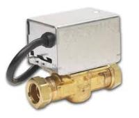 China 220-240V 2 Port Motorised Valve Honeywell V4043h 1056 2 Port Zone Valve Normally Closed 22mm for sale