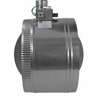 China Round Backdraft Normally Open HVAC Air Vent Damper 12 Inch for sale