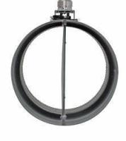 China 12'' Round Ventilation Air Vent Damper Air Flow Volume Controller Damper For Air Conditioning Duct for sale