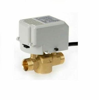 China 2 Port 22mm Drayton Motorised Zone Valve 27100 SPST Switch for sale