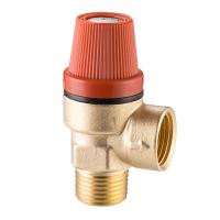 China 1/2'' CE Pressure Relief Safety Valve WRAS Approved For European Boiler Heating System Pipe for sale