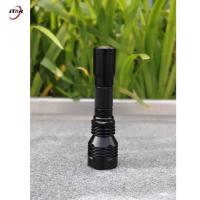 China Aluminum Black Rechargeable LED Flashlight IP67 Waterproof For Camping Hiking for sale