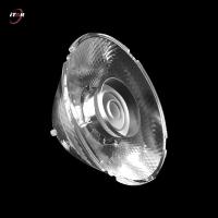 China PMMA 22mm LED Optical Lenses Round Double Convex Structure For Flashlights for sale