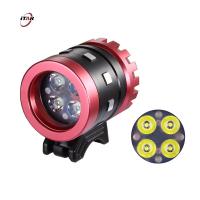 China Long Run Time 2000 Lumens LED Bike Headlight Waterproof IP65 Efficient for sale