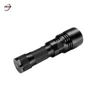 China 9W USB Rechargeable LED Torch White Laser Aluminum Alloy Material for sale