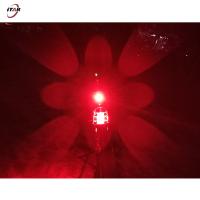 China Rechargeable Red Bike LED Backlight Aluminum Waterproof Compact OEM ODM for sale